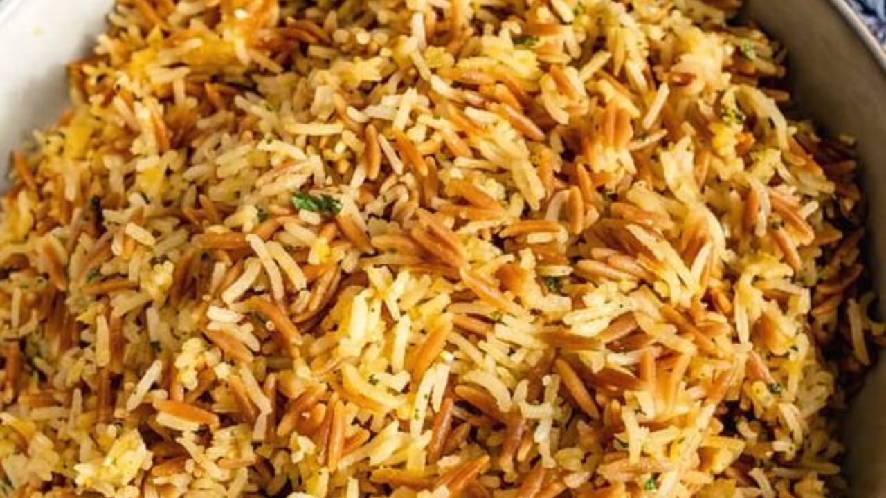 A Simple, Healthy Brown Rice Pilaf Recipe - My Family Pride