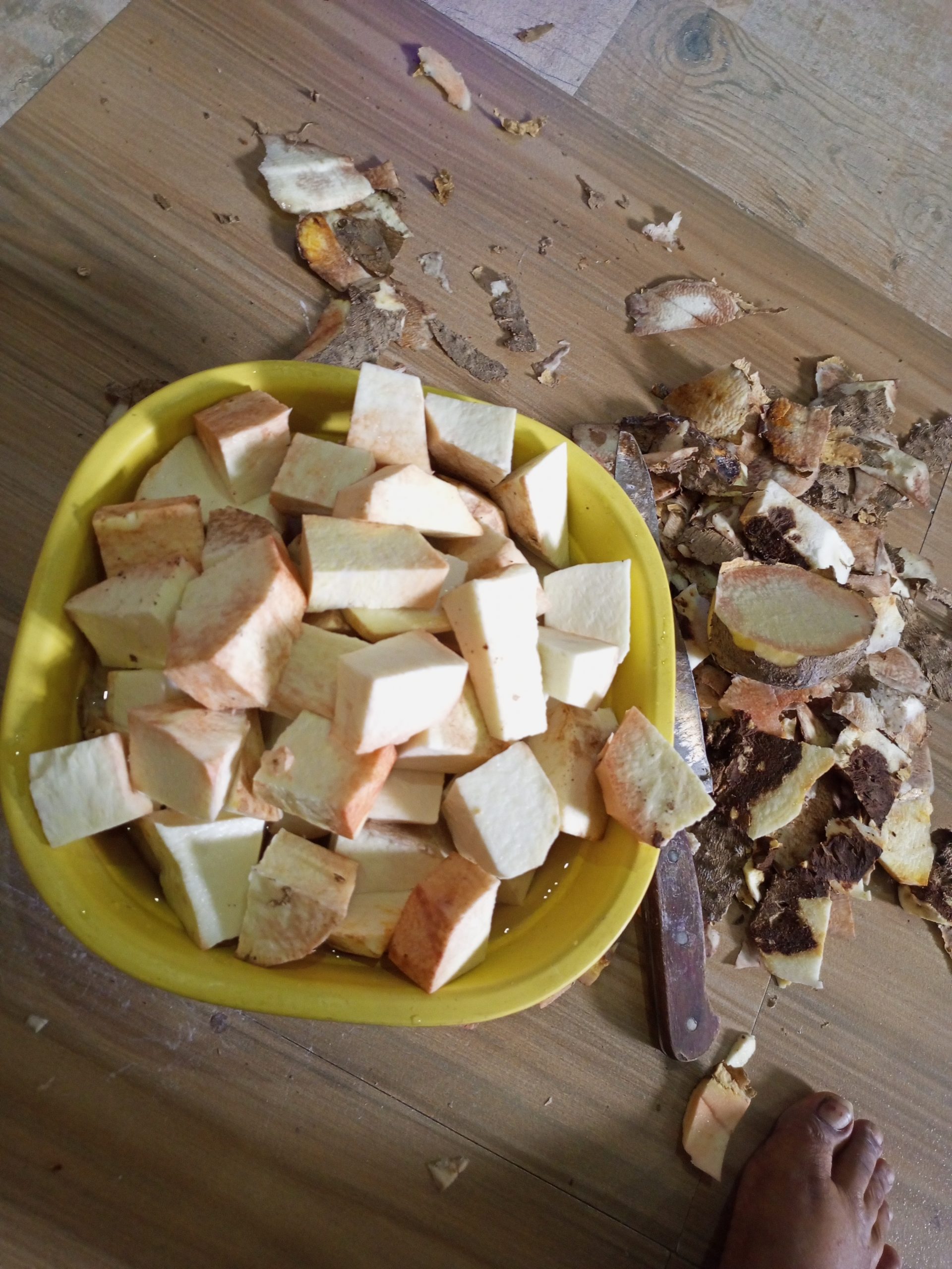 How To Cook Porridge Yam - My Family Pride