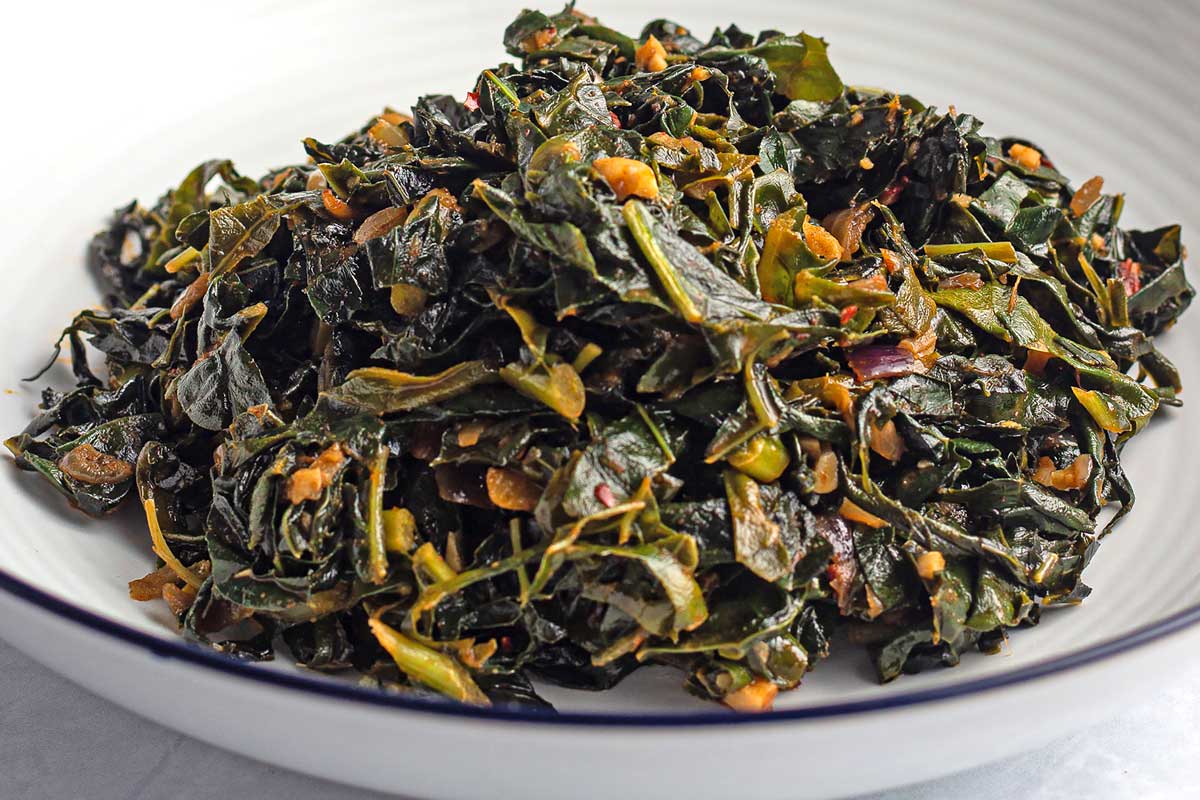 How to Make Gomen Wat – Ethiopian Collard Greens - My Family Pride