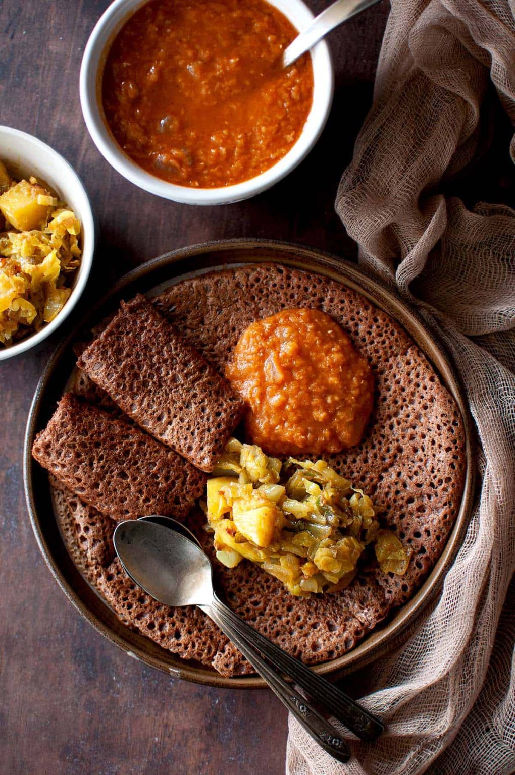 Authentic Ethiopian Teff Injera Recipe - My Family Pride